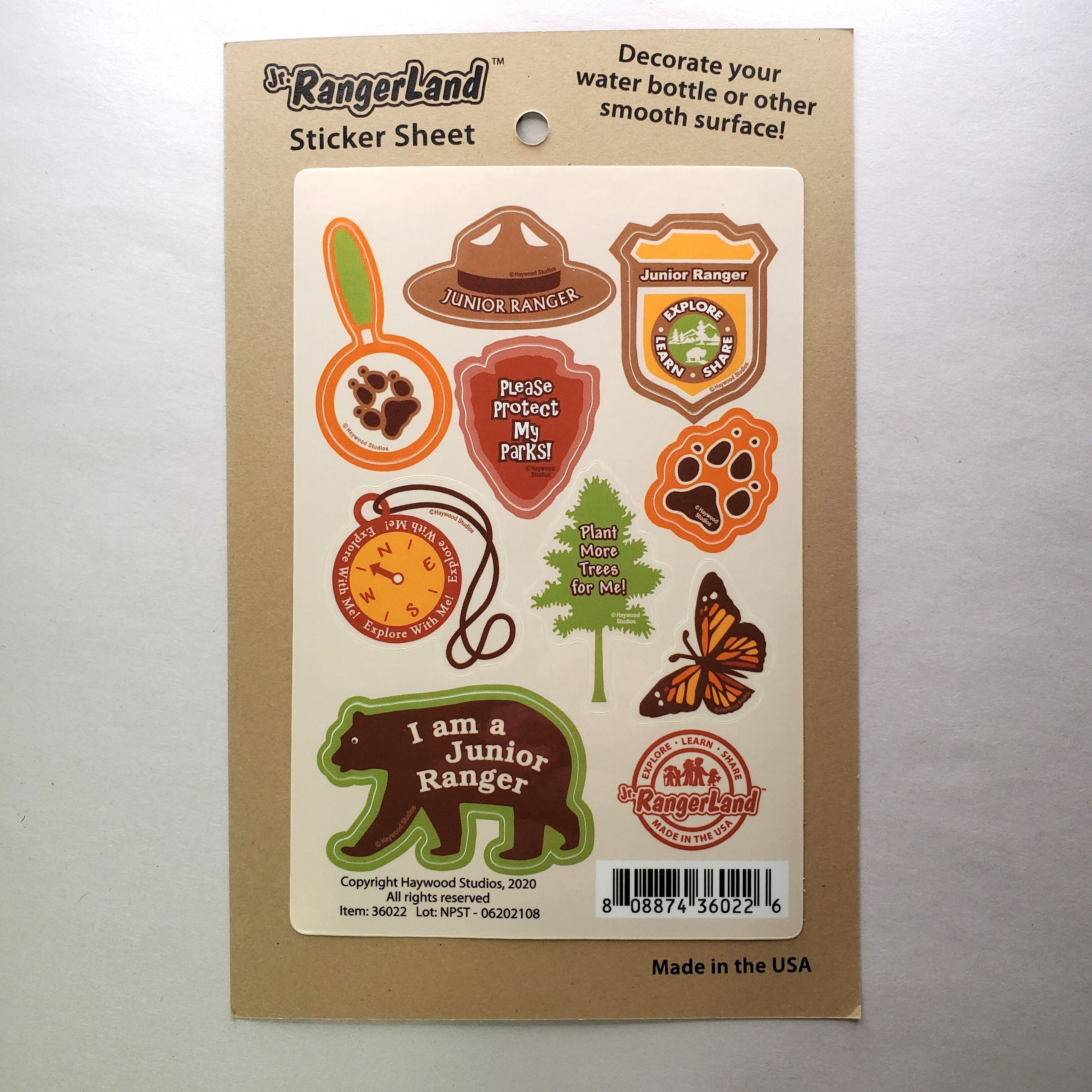 Jr Ranger Stickers | My Site