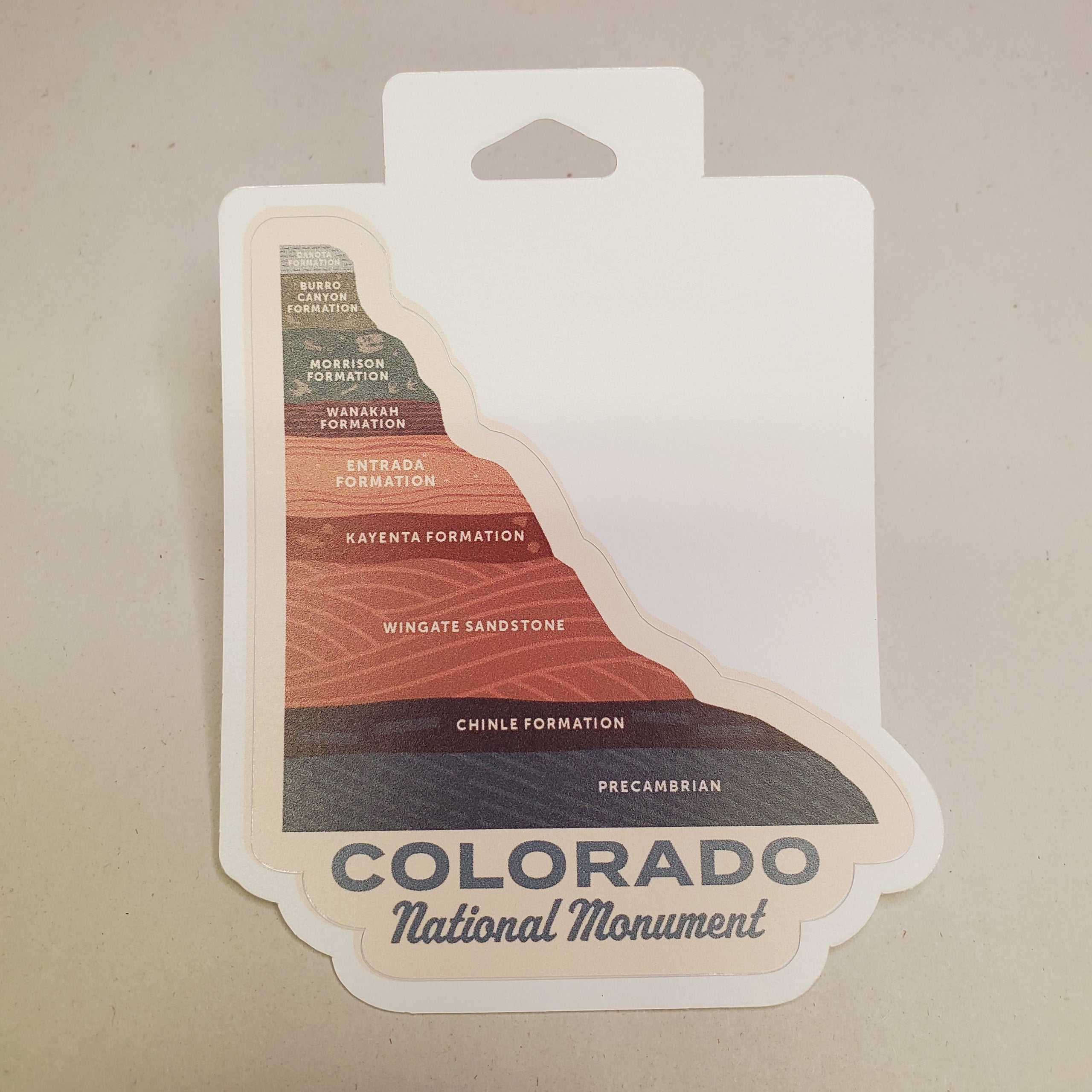 Geologic Layer Sticker | My Site